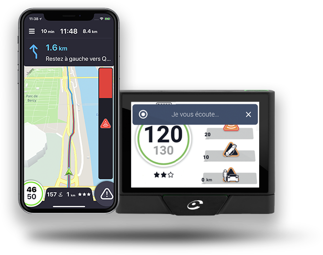 L’assistant d'aide à la conduite et application GPS Coyote - Coyote