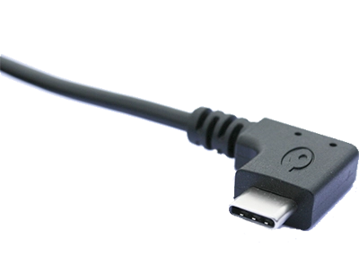 Câble USB-C coudé